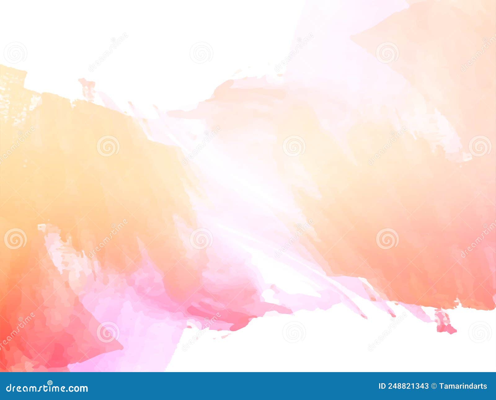 Abstract Soft Brown Watercolor Texture Design Background Stock Vector ...