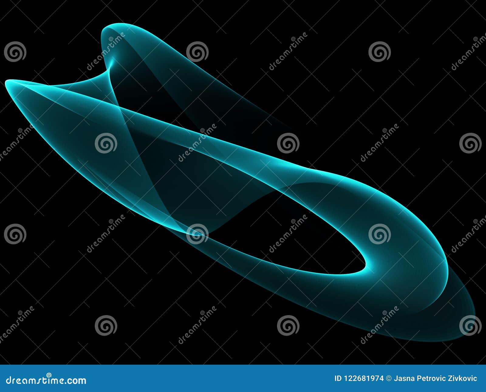 Abstract Soft Color Blue Wave Background Stock Illustration ...