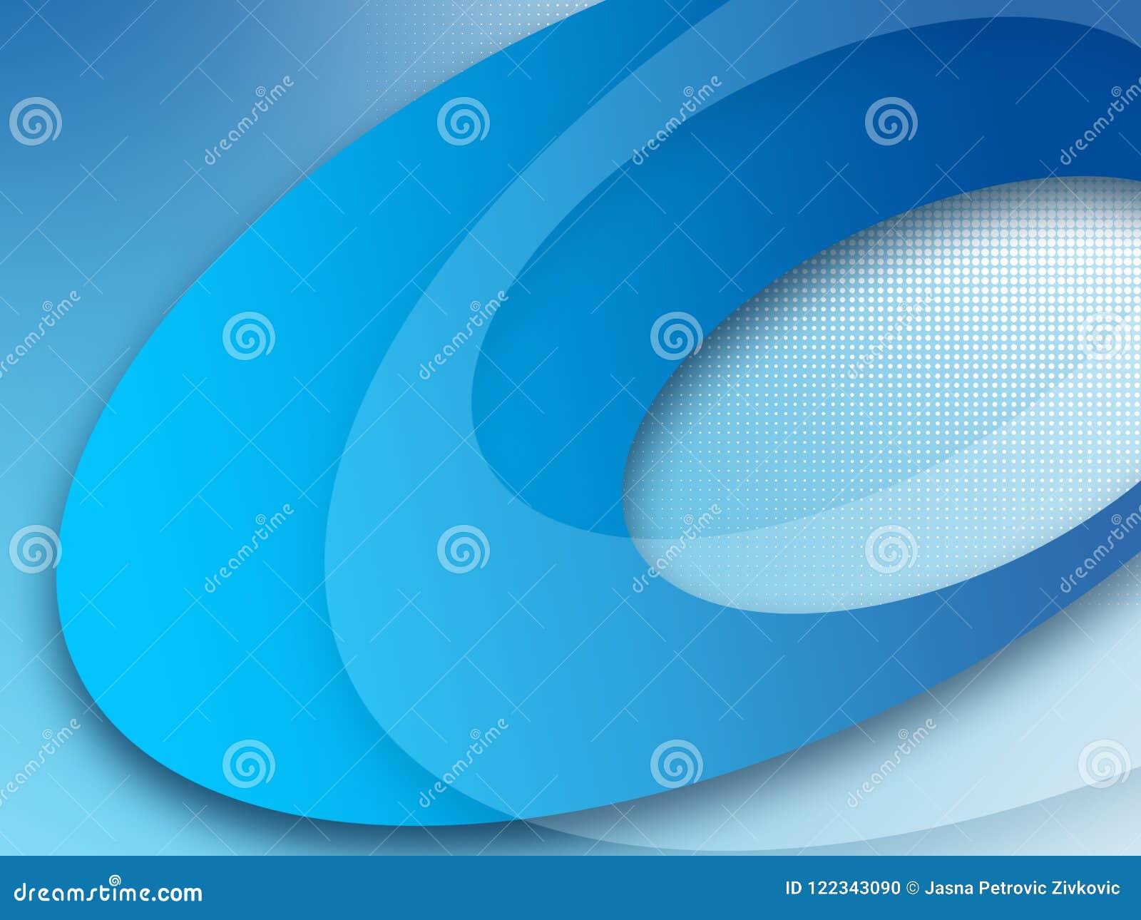 Abstract Soft Color Circle Design Element Stock Illustration ...