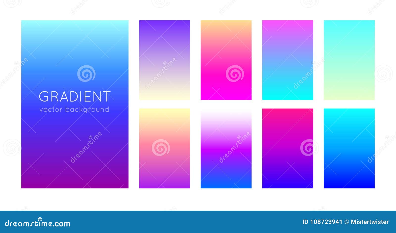 Abstract Soft Color Gradient Backgrounds and Texture for Mobile ...