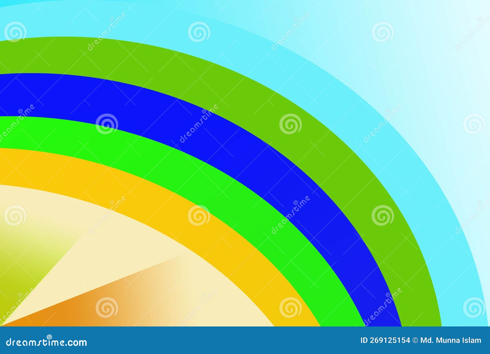 Abstract Soft Colorful Background Wallpaper Illustration . Stock ...