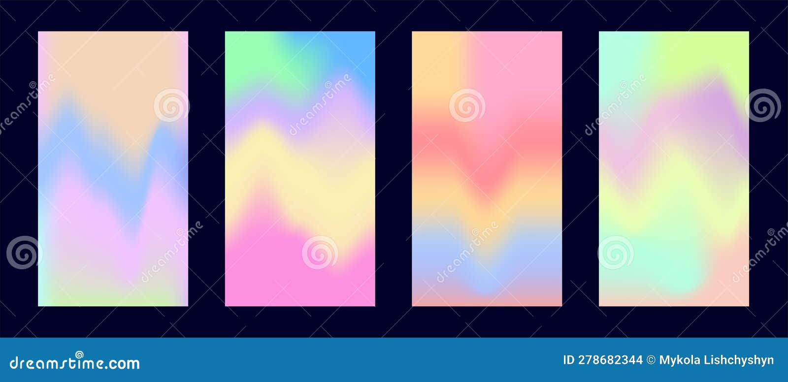 Abstract Soft Colors Background. Vector Illustration for Different ...