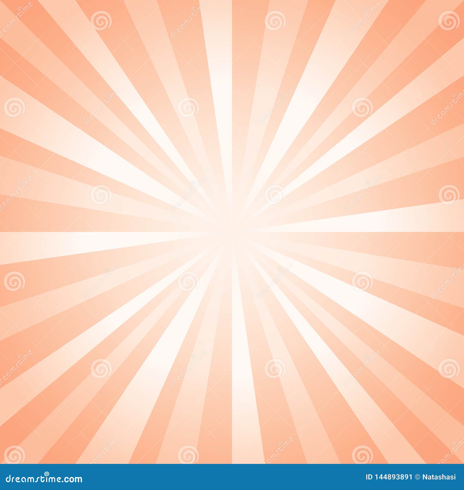 Abstract Soft Light Yellow Orange Rays Background. Vector Stock Vector ...