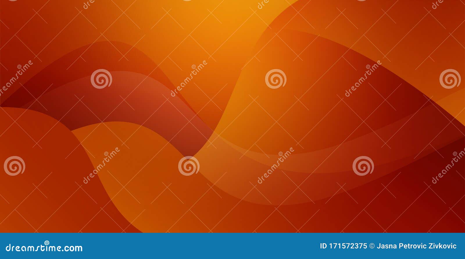 Abstract Soft Orange Fluids Composition Background Trend Stock ...