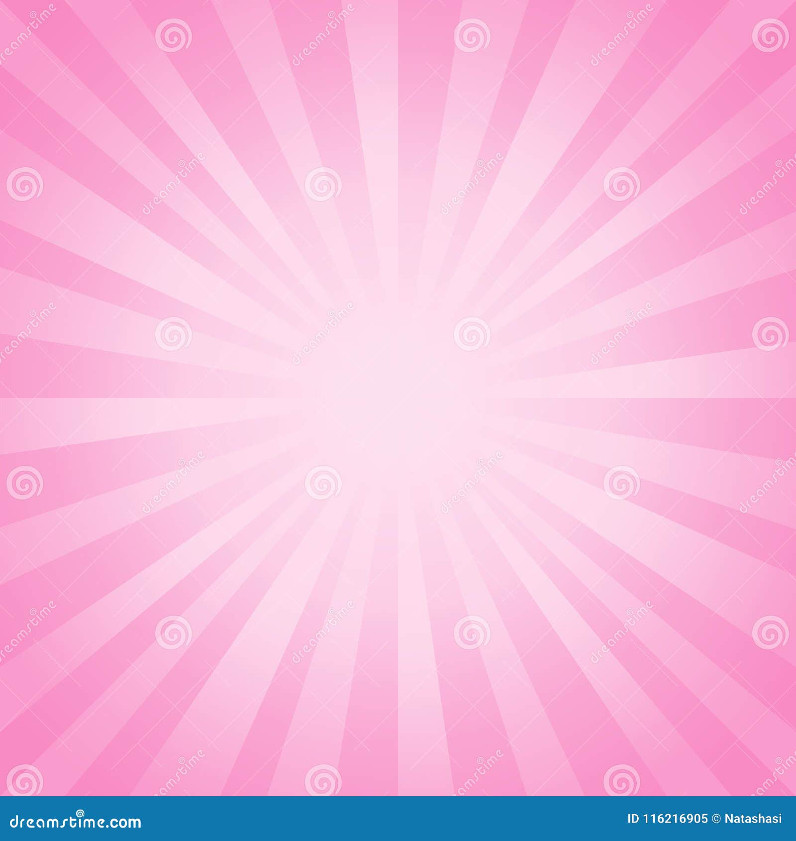 Abstract Soft Pink Rays Background. Vector Stock Vector - Illustration ...