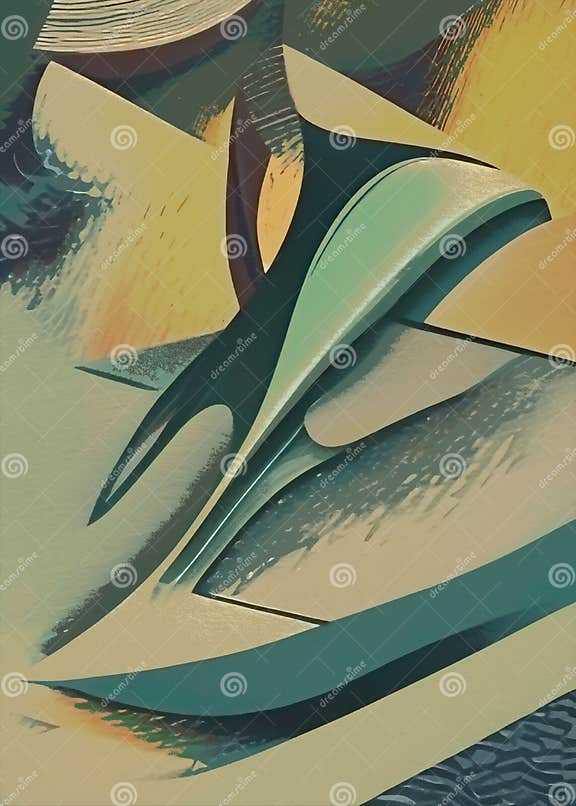 Abstract soft strokes stock illustration. Illustration of artwork ...