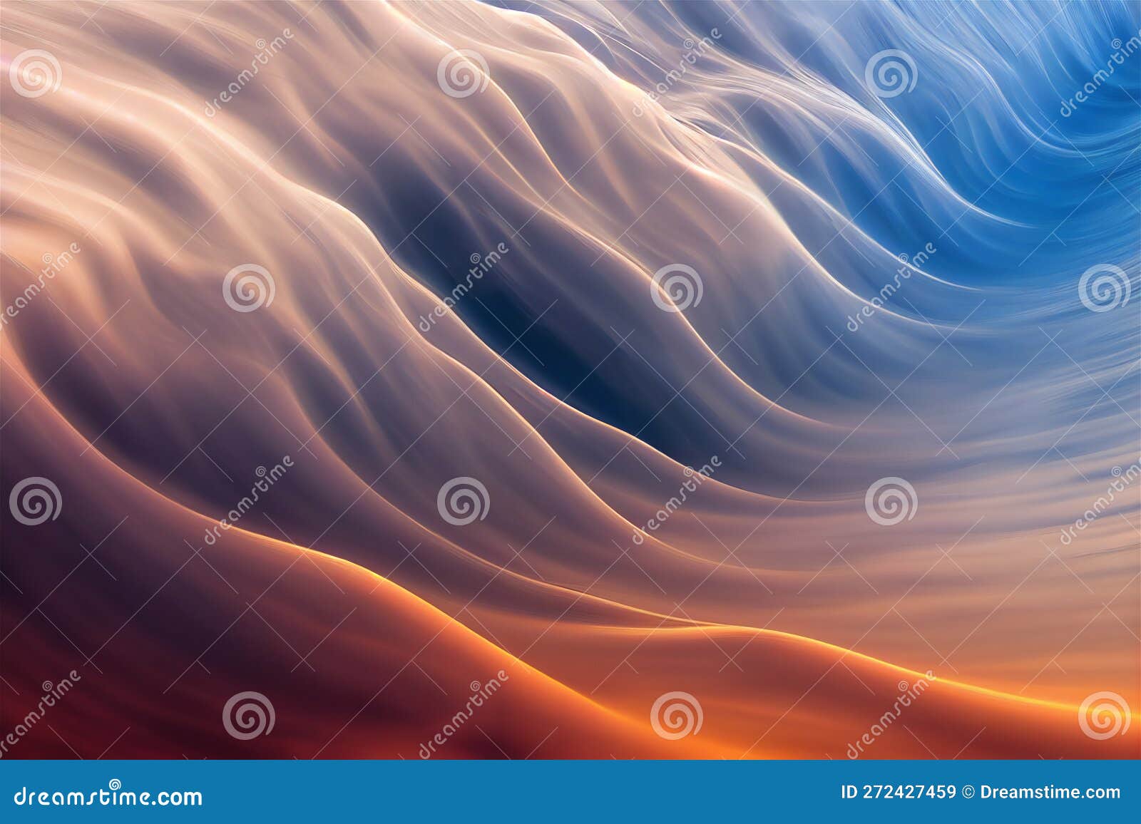 Abstract soft wave design stock illustration. Illustration of future ...