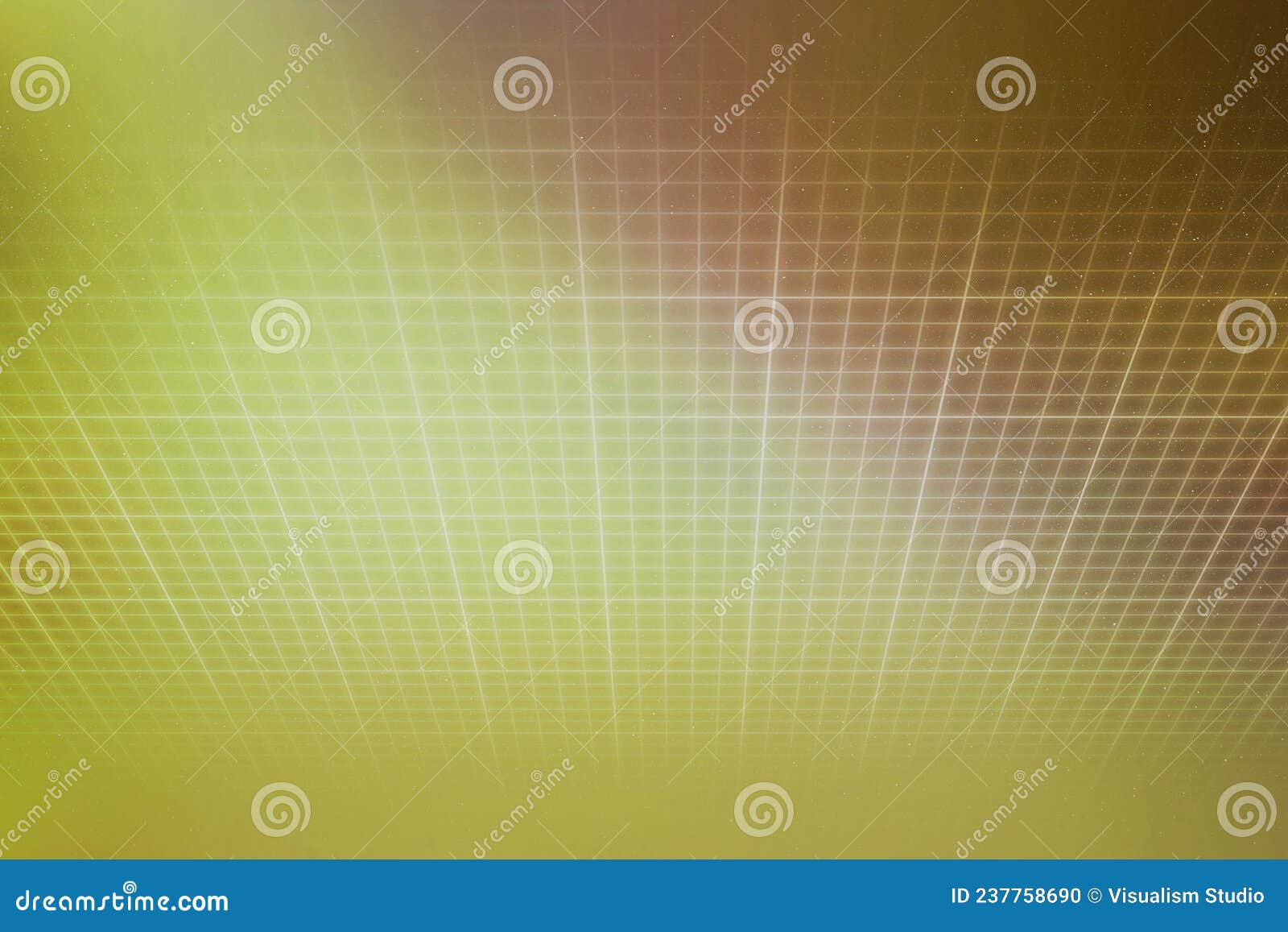 Abstract Soft Yellow Space Grid Futuristic Dynamic Square Halftone ...