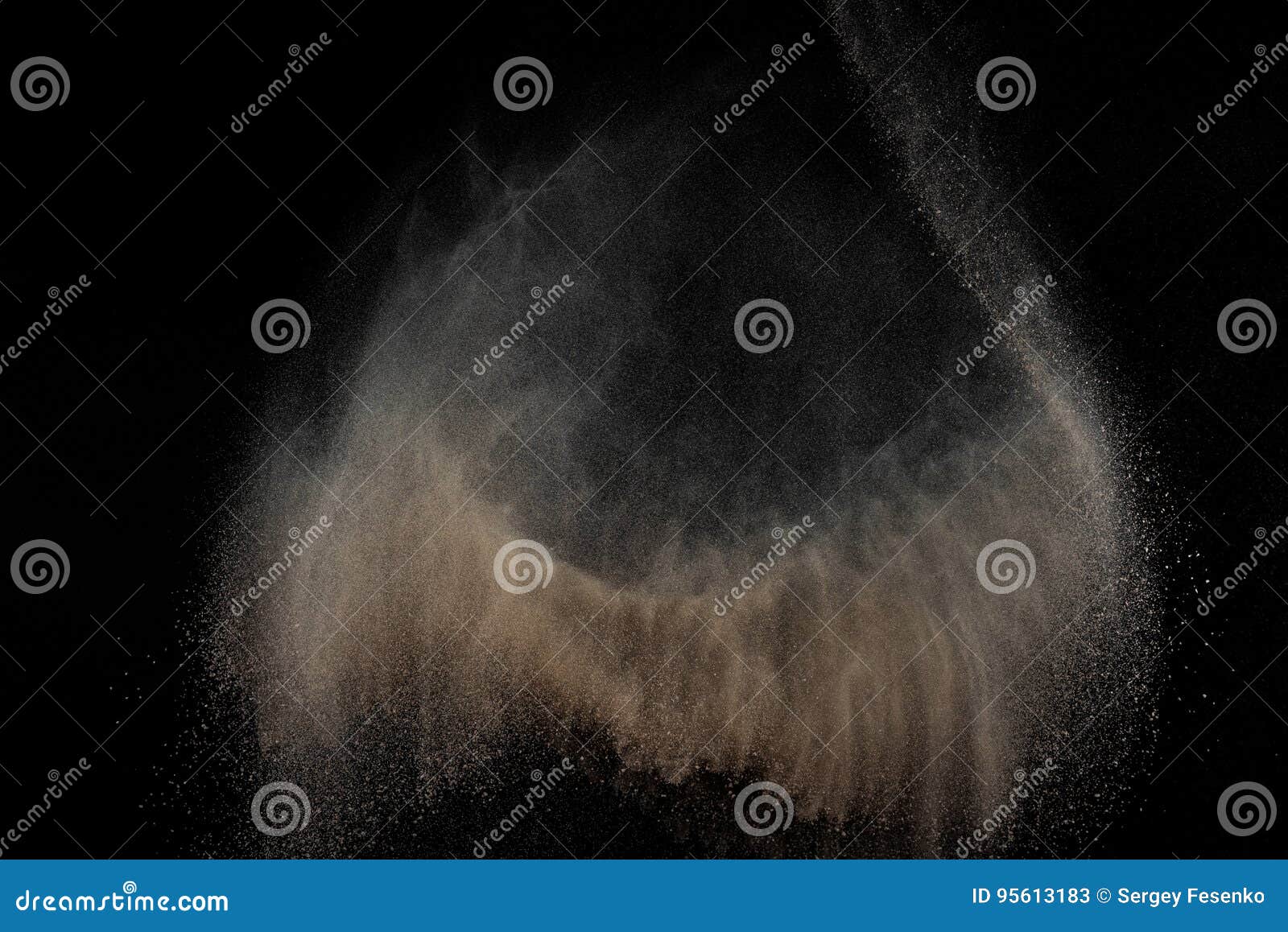 Abstract soil explosion. stock image. Image of fume, ground - 95613183