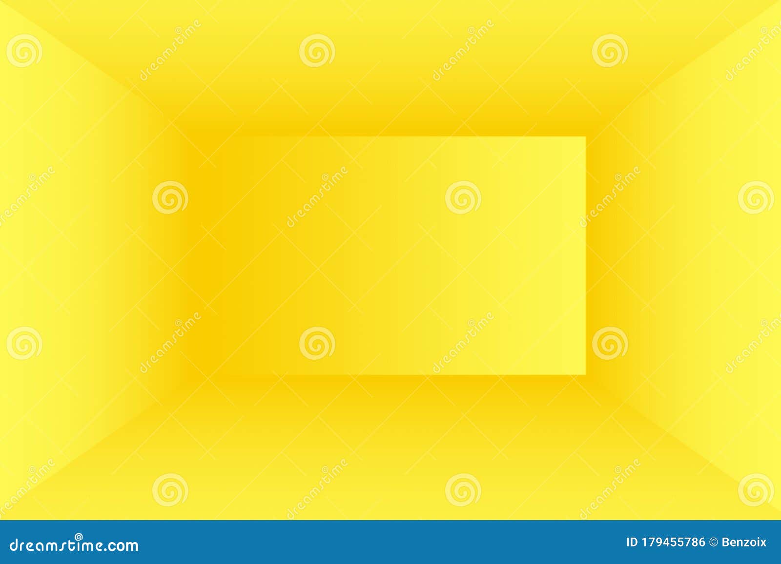 Abstract Solid of Shining Yellow Gradient Studio Wall Room Background ...
