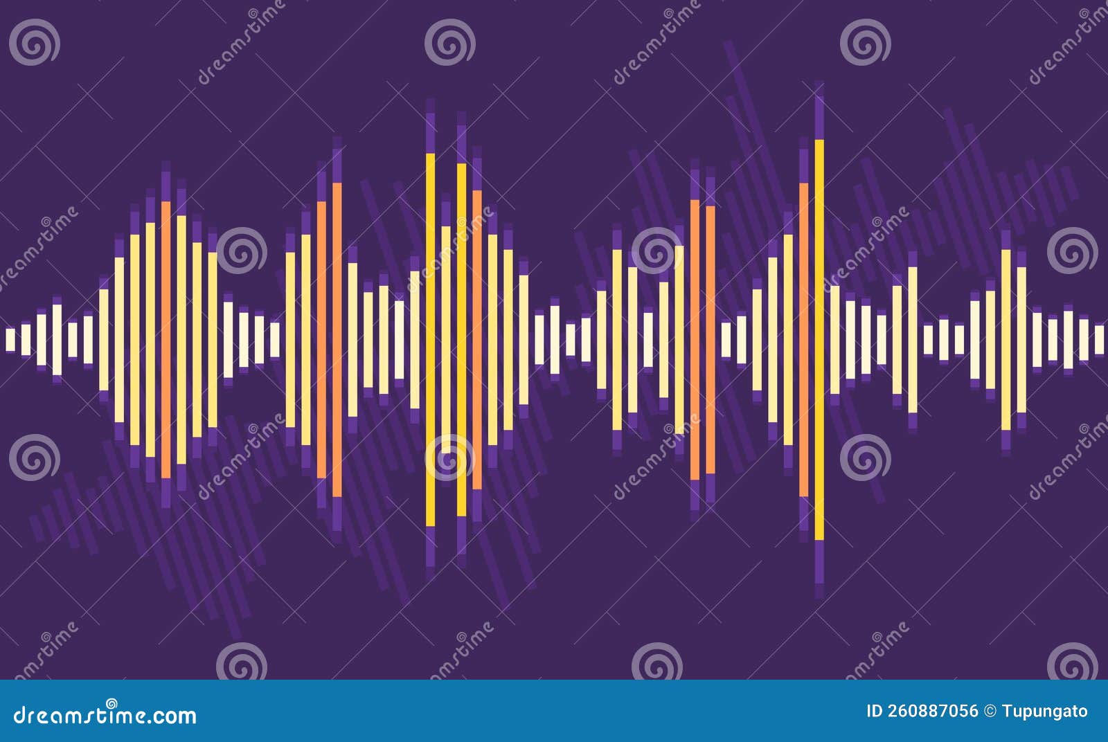 Abstract Sound Wave Podcast Symbol Stock Vector - Illustration of ...