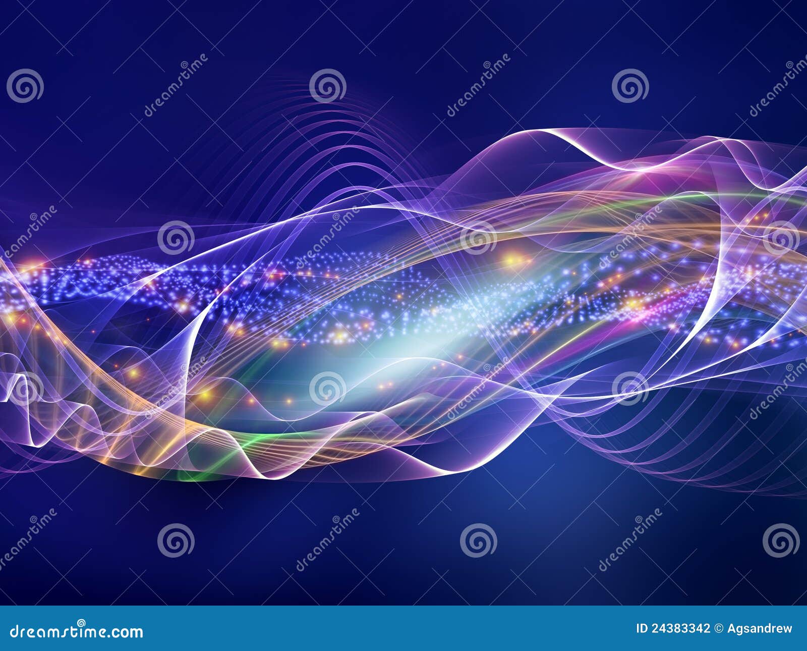 Abstract sound waves stock illustration. Illustration of wave - 24383342