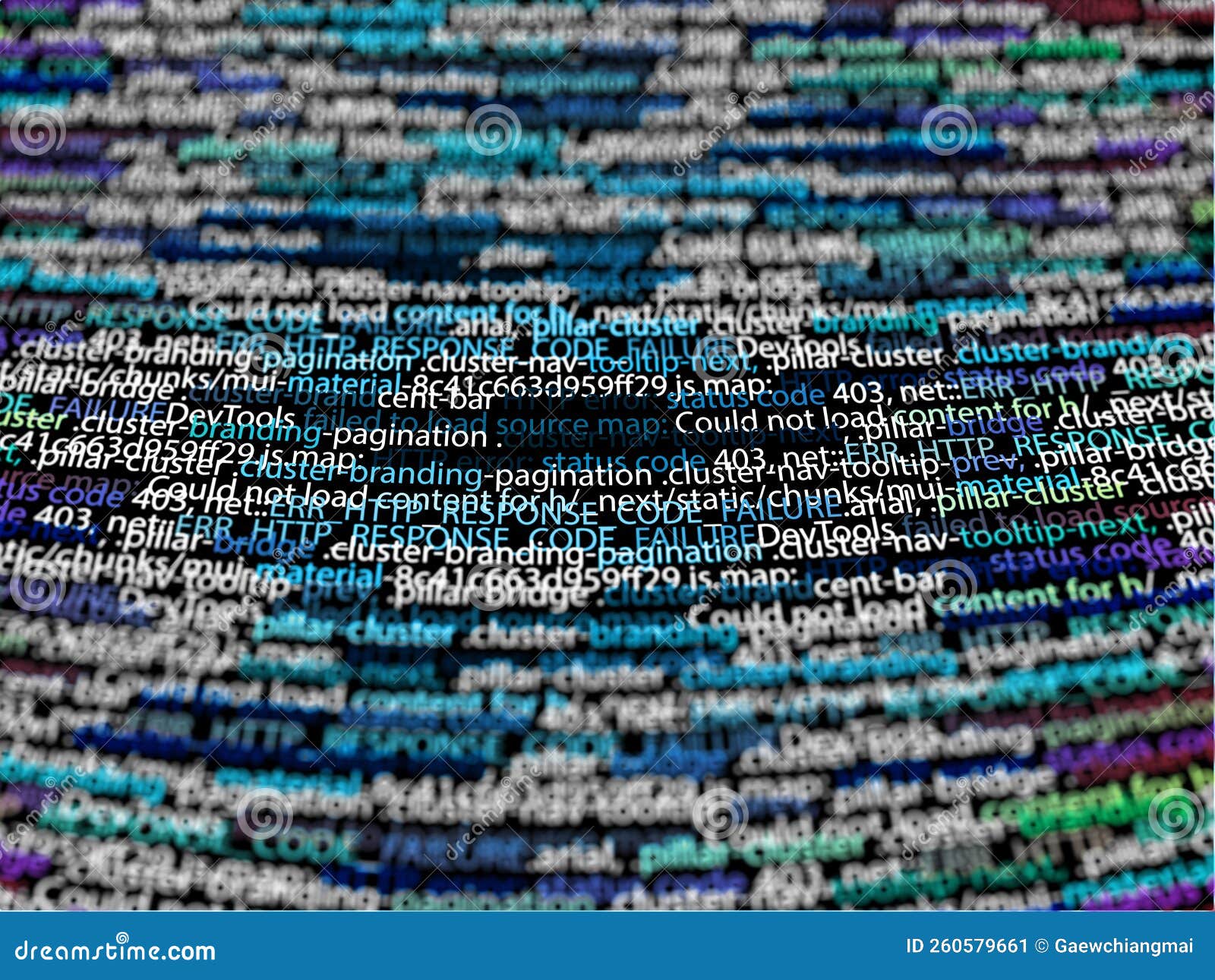 Abstract Source Code Background Big Data Database App Computer Code Lines Of Html Code By