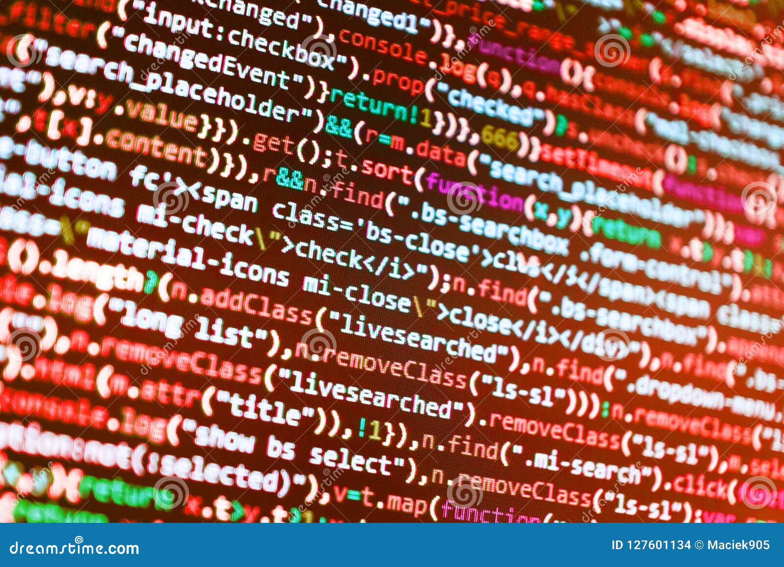 Abstract Source Code Background. Laptop Screen Show Abstract Computer ... Abstract Source Code Background. Laptop Screen Show Abstract Computer ...