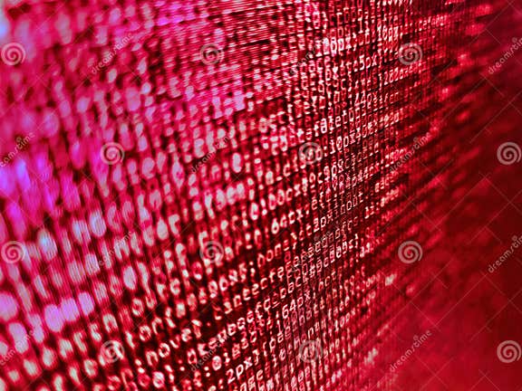 Abstract Source Code Background Programming Code Screen Of Software
