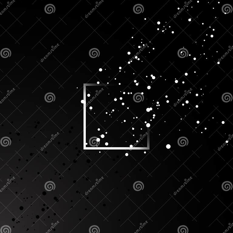 Abstract Space Background. Minimalist Cosmos Concept Vector ...