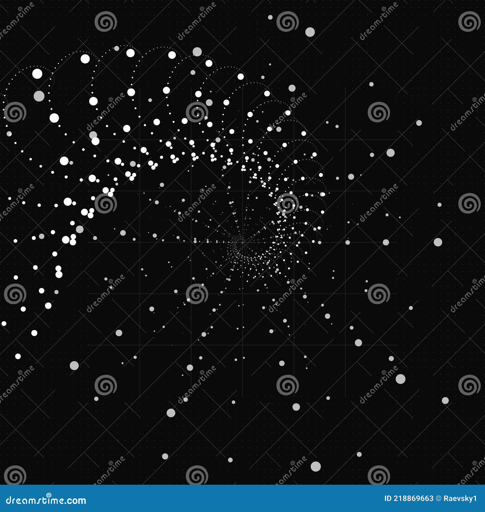 Abstract Space Background. Minimalist Cosmos Concept Vector ...