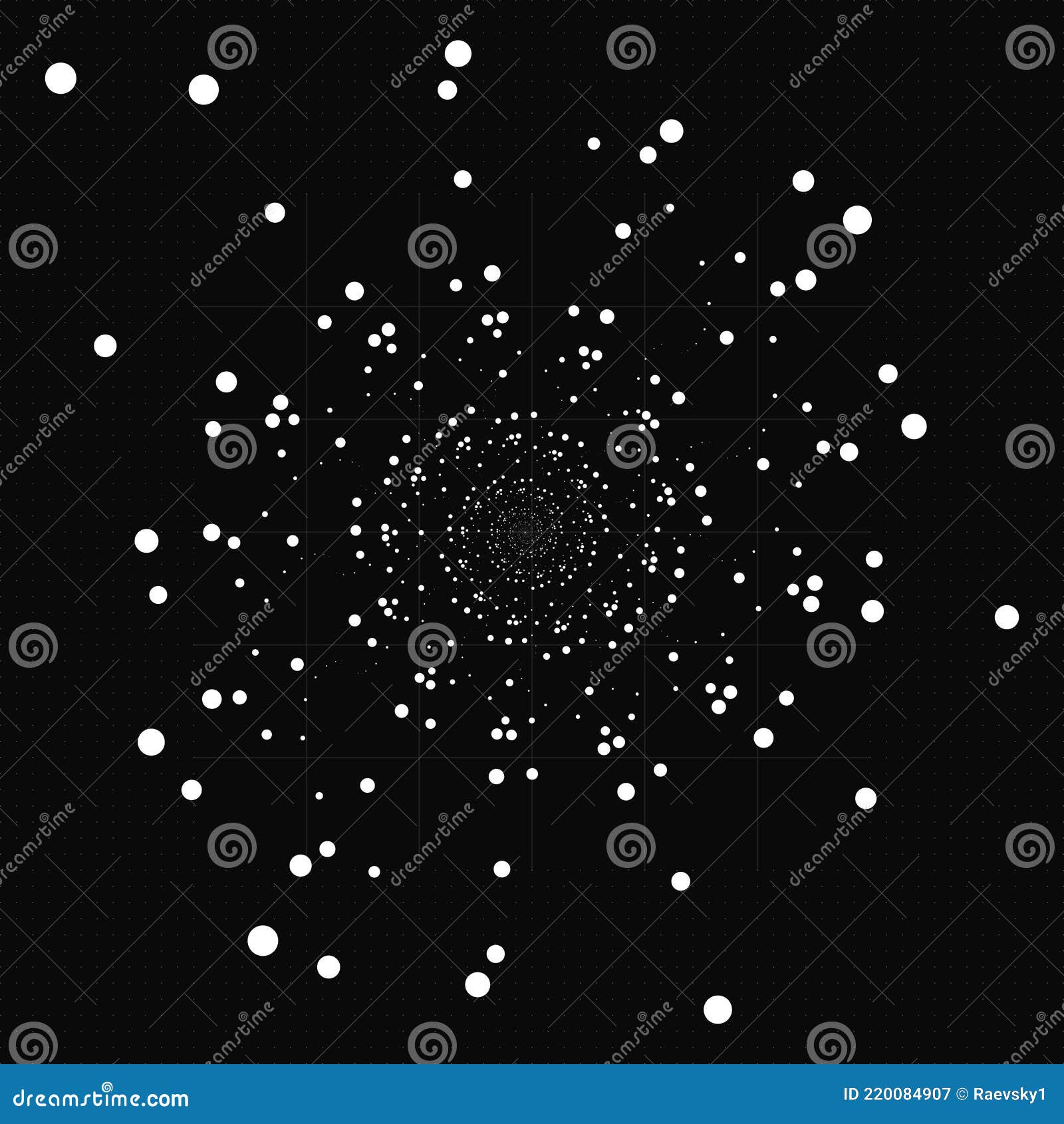 Abstract Space Background. Minimalist Cosmos Concept Vector ...