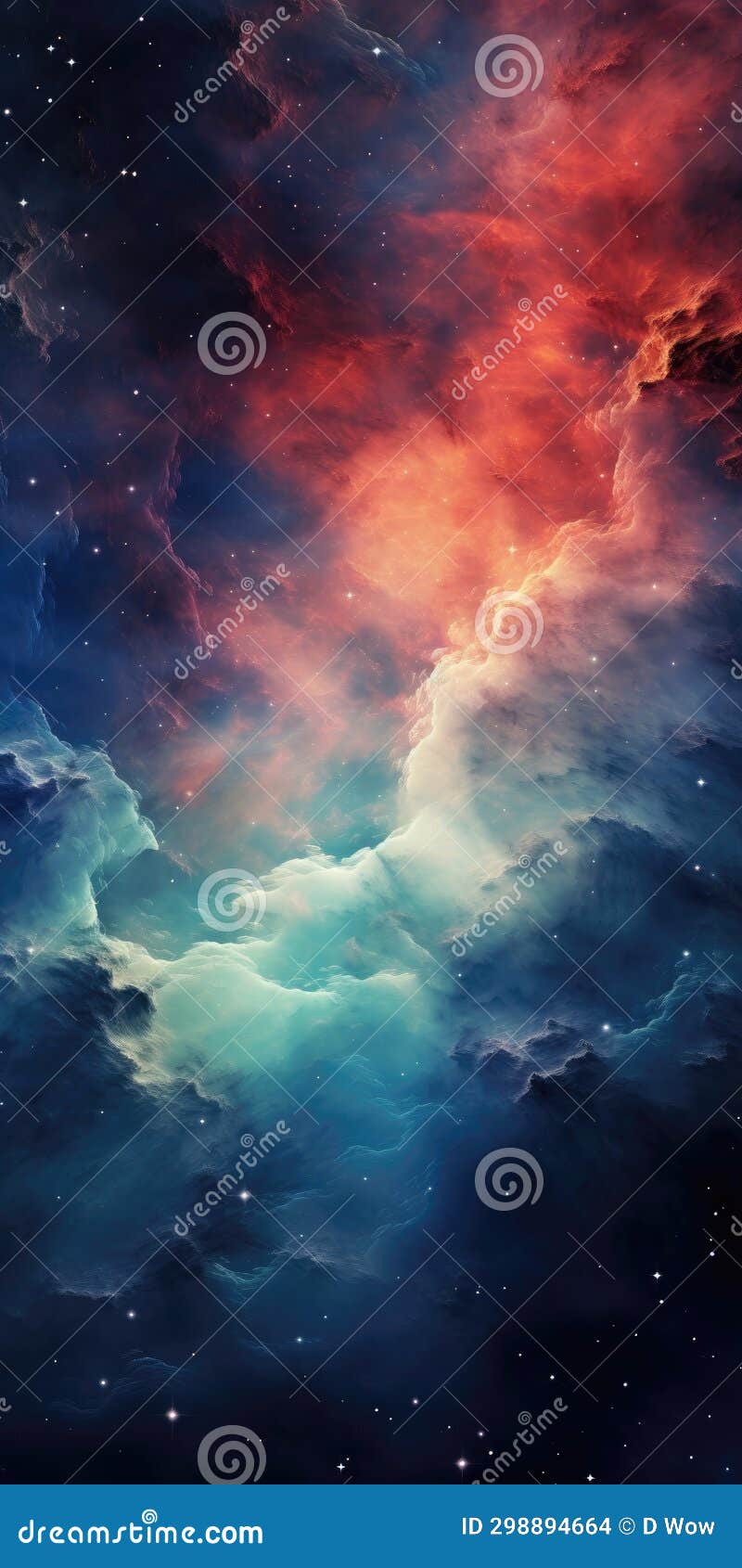 Abstract Space Background, Mobile Phone Wallpaper Stock Photo - Image ...