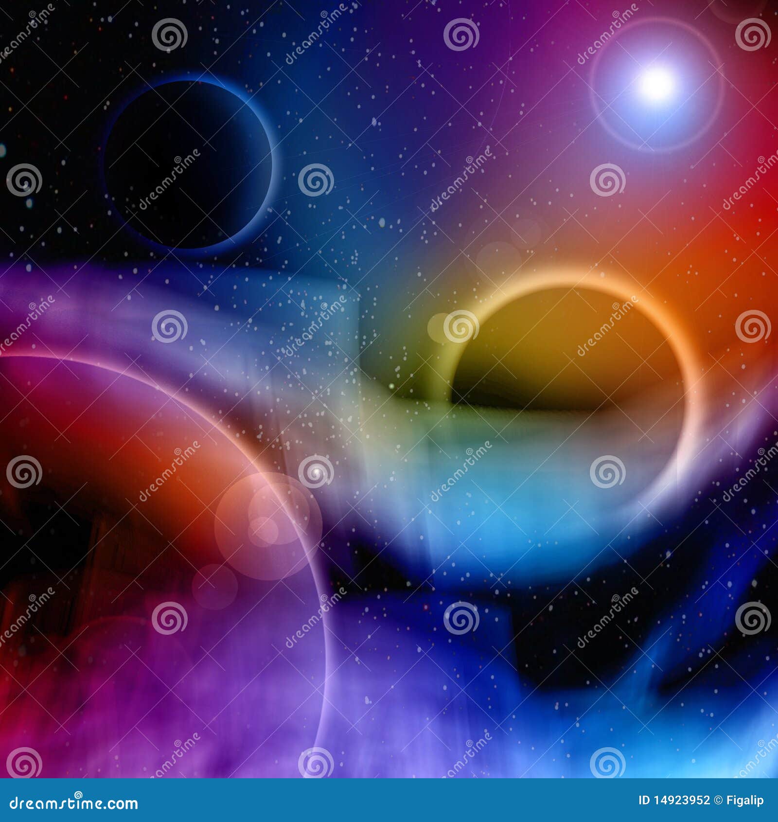 Abstract space design stock illustration. Illustration of backdrop ...