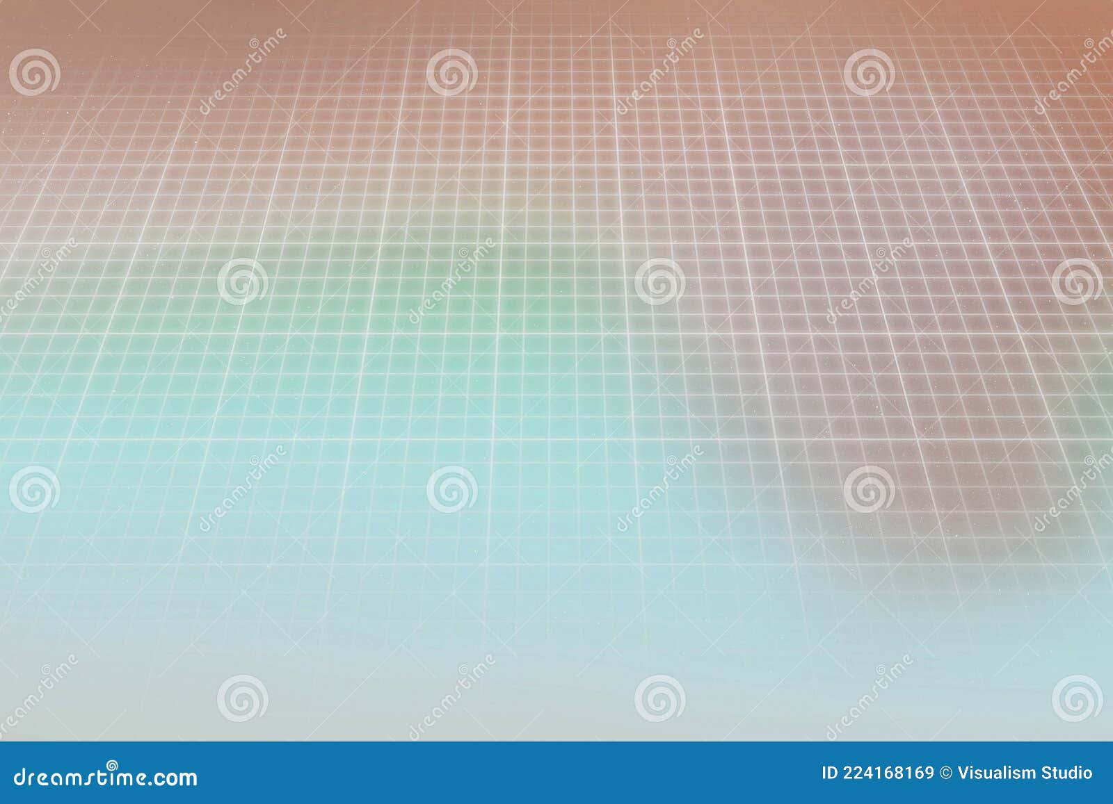 3D Space With Grid Of Lines. Animation. Multi-level Grid Of Thin Lines ...