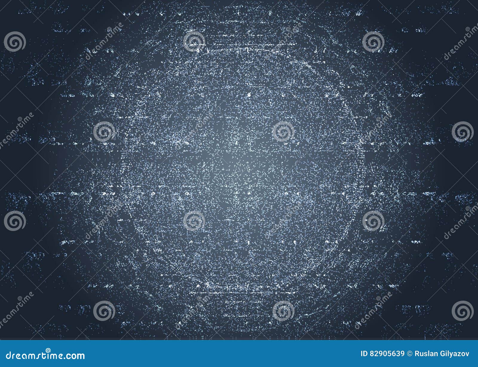 Abstract Space of the Points Stock Vector - Illustration of blue, scene ...
