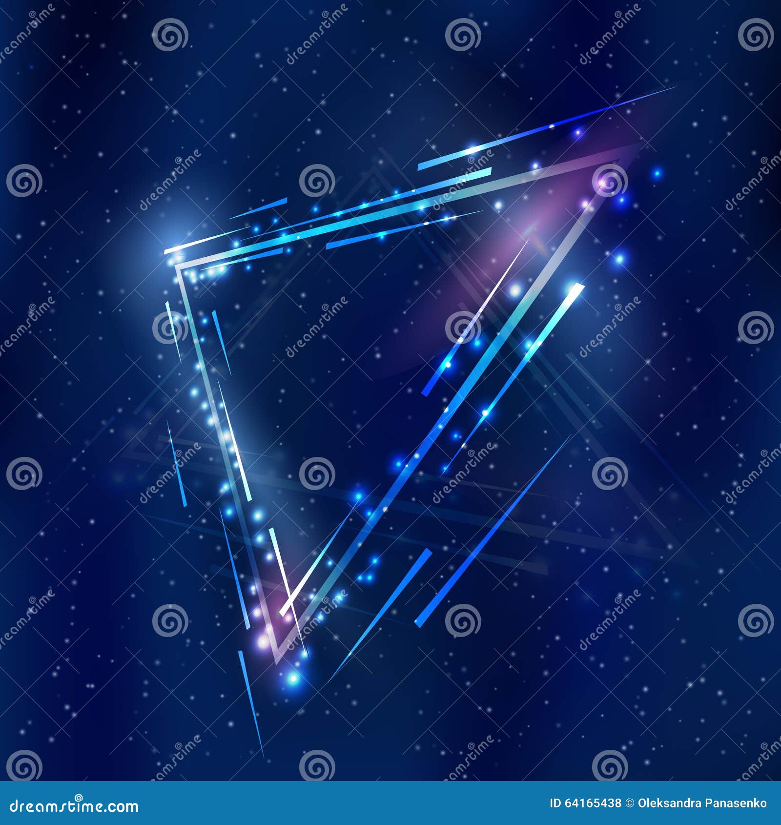 Abstract Space Technology Background Stock Vector - Illustration of ...