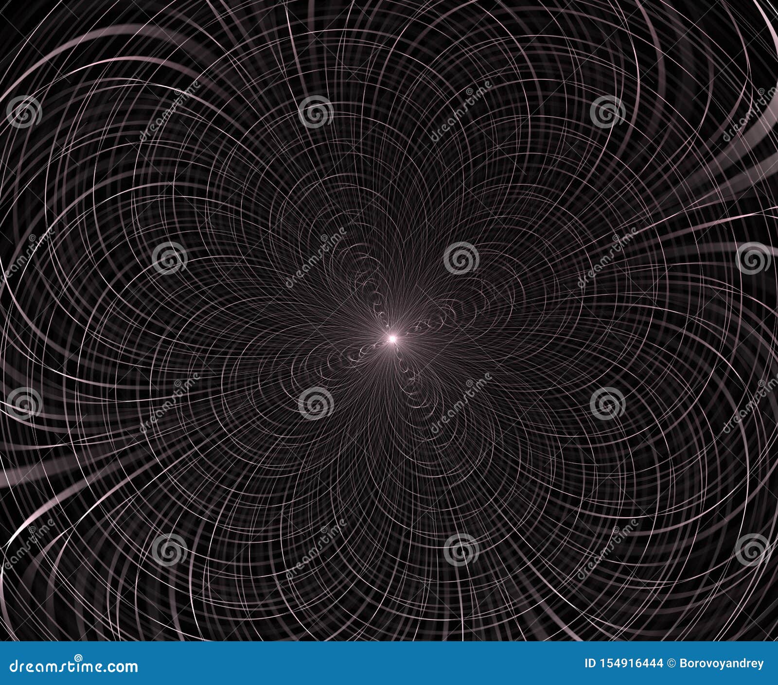 Abstract Space or Time Travel Concept Background Intergalactic ...