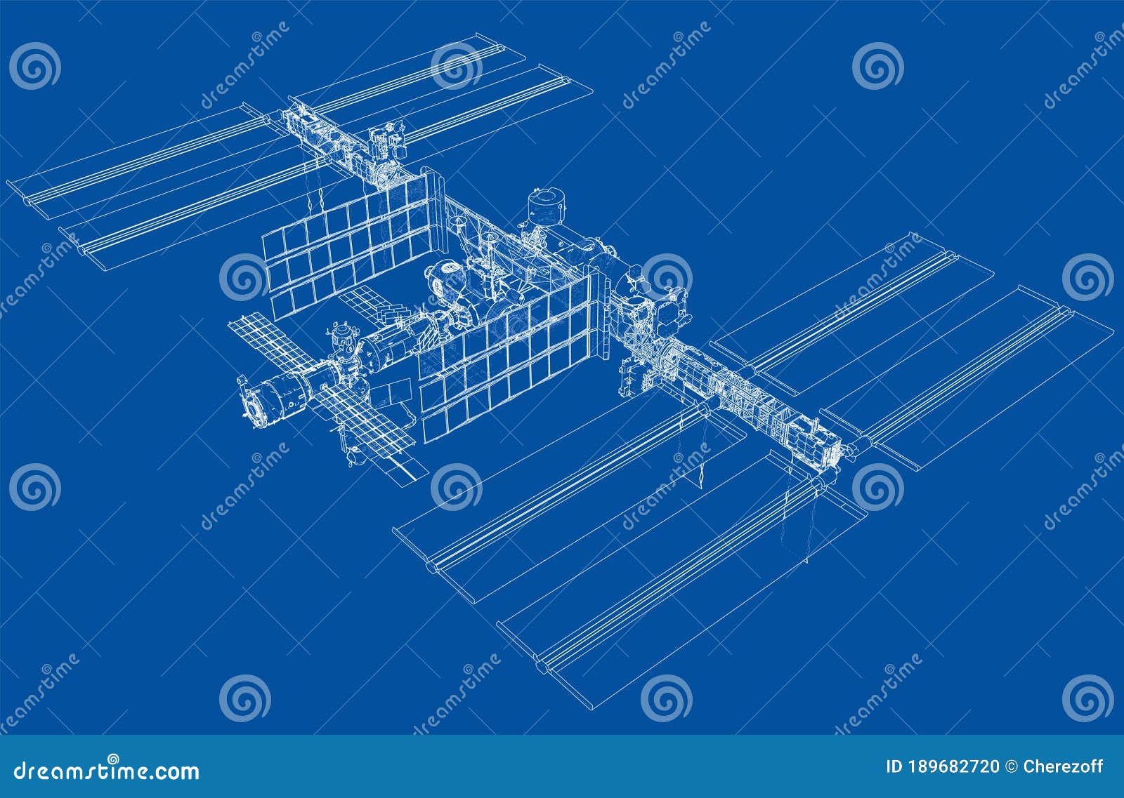 Abstract Spaceship Outline stock illustration. Illustration of flight ...