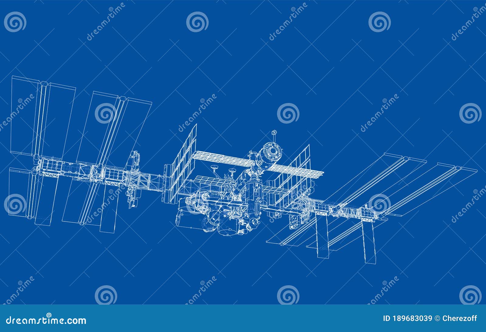 Abstract Spaceship Outline stock illustration. Illustration of shuttle ...