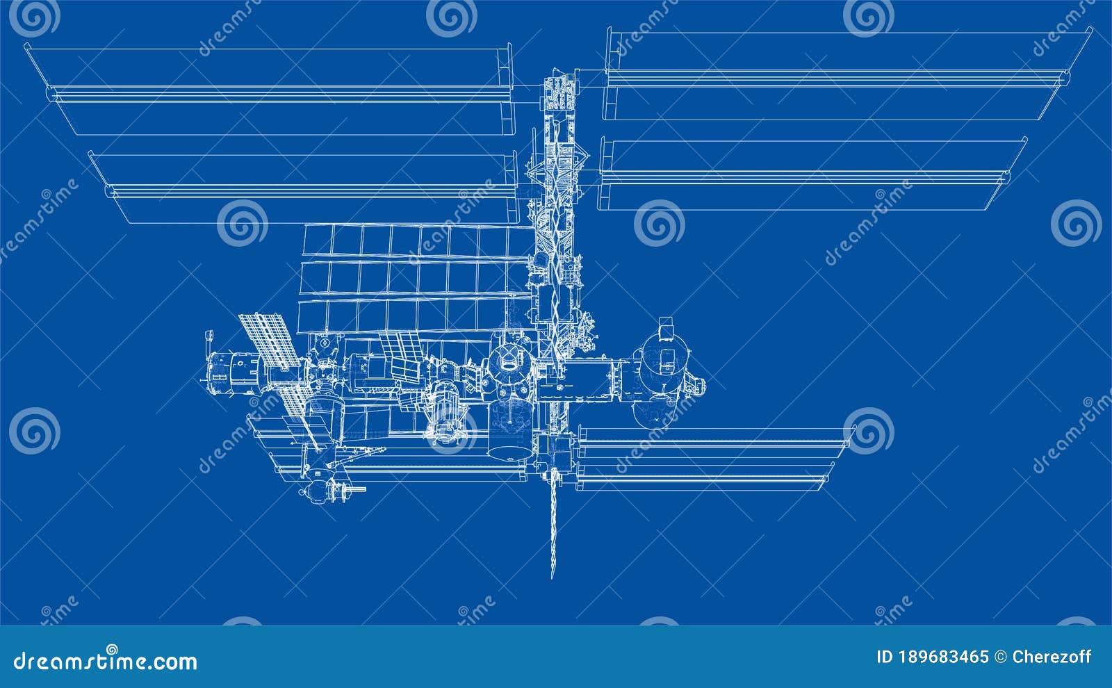 Abstract Spaceship Outline stock illustration. Illustration of ...