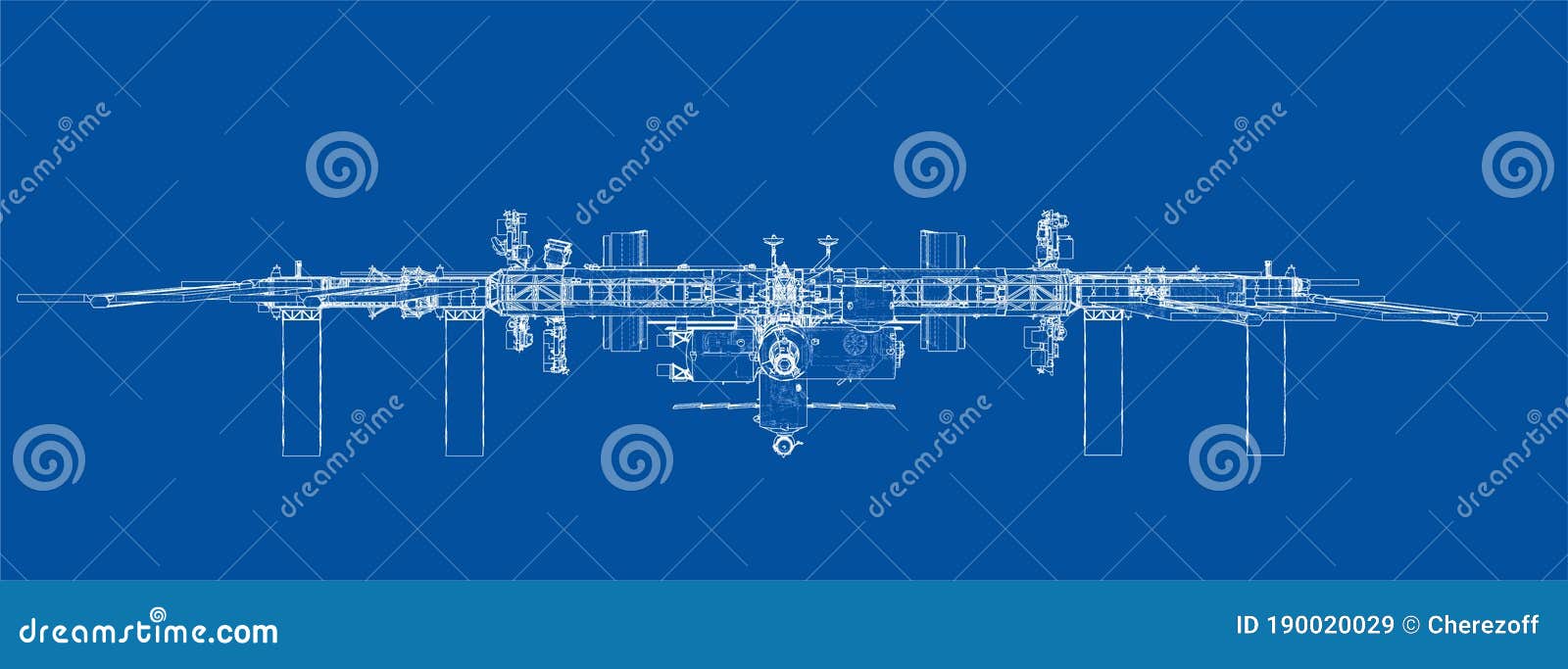 Abstract Spaceship Outline stock illustration. Illustration of graphic ...