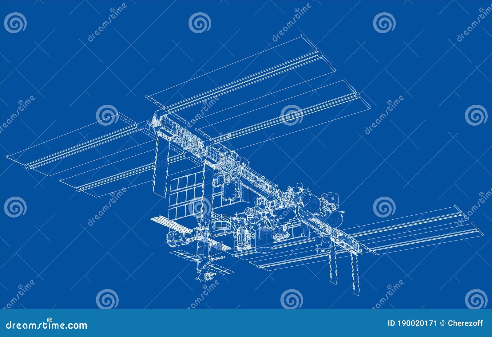 Abstract Spaceship Outline stock illustration. Illustration of outline ...
