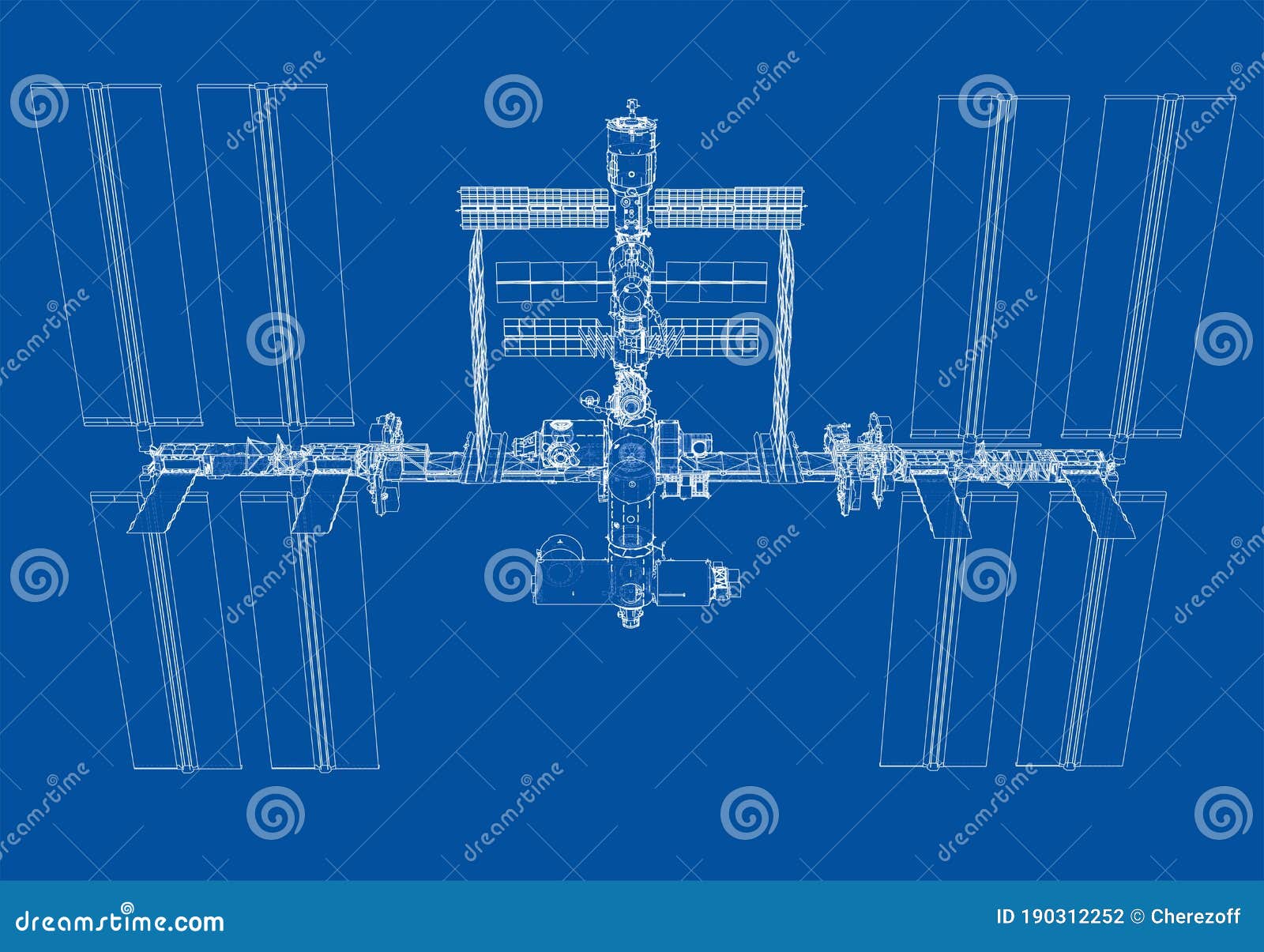 Abstract Spaceship Outline stock illustration. Illustration of ship ...
