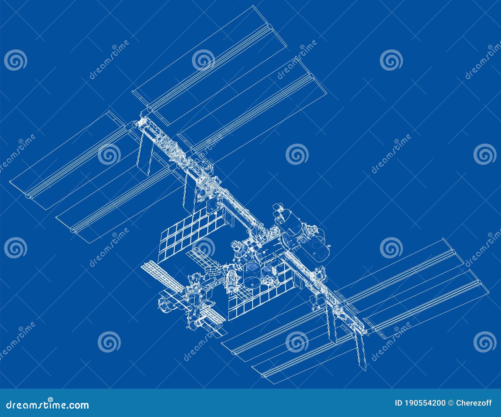 Abstract Spaceship Outline stock illustration. Illustration of ...