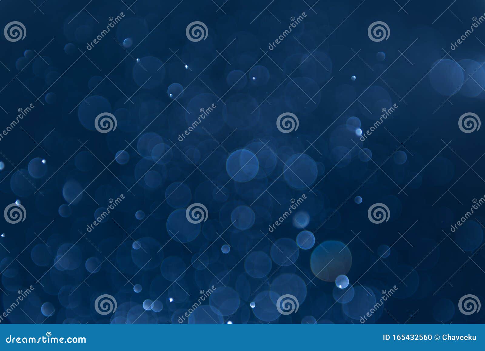 Abstract Sparkle Bokeh Light Effect with Navy Blue Background Stock ...