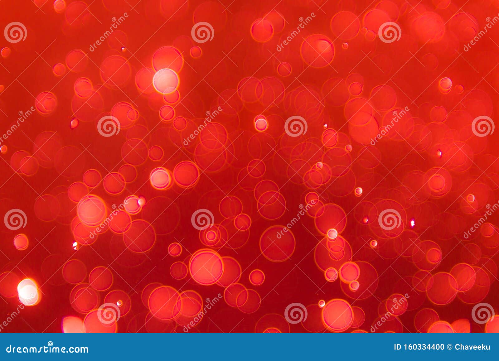 Abstract Sparkle Bokeh Light Effect With Red Background Abstract Bokeh