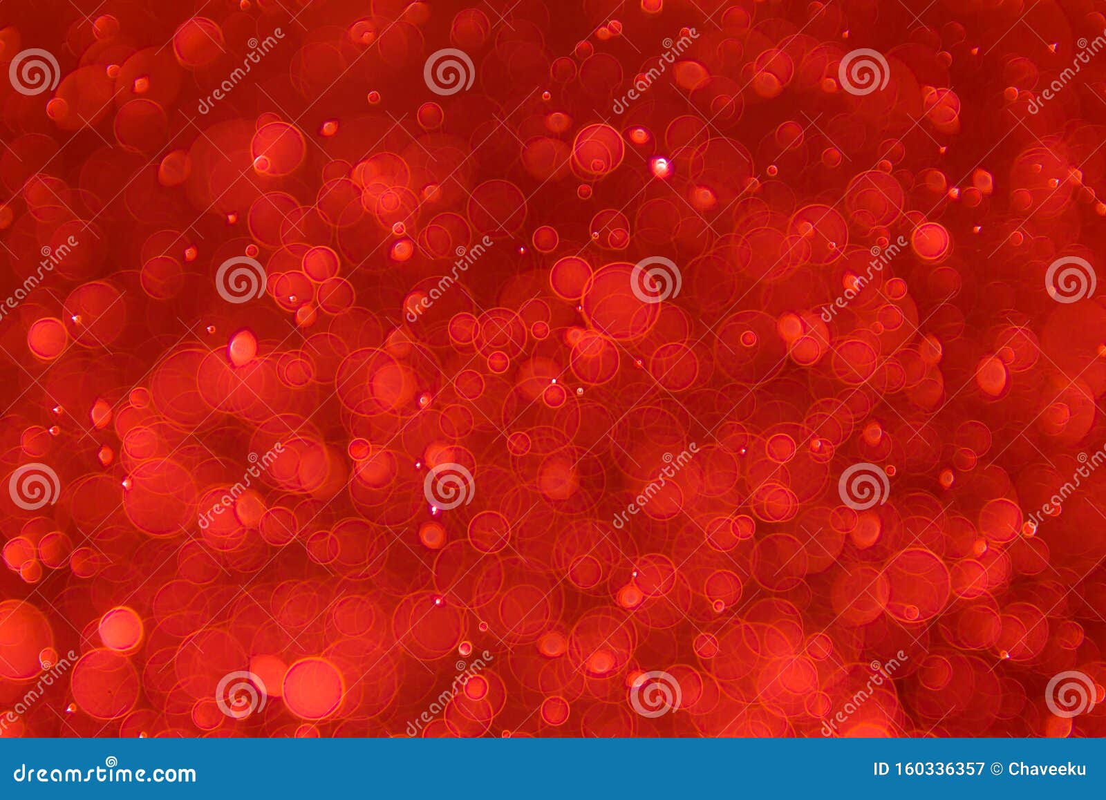 Abstract Sparkle Bokeh Light Effect With Red Background Abstract Bokeh