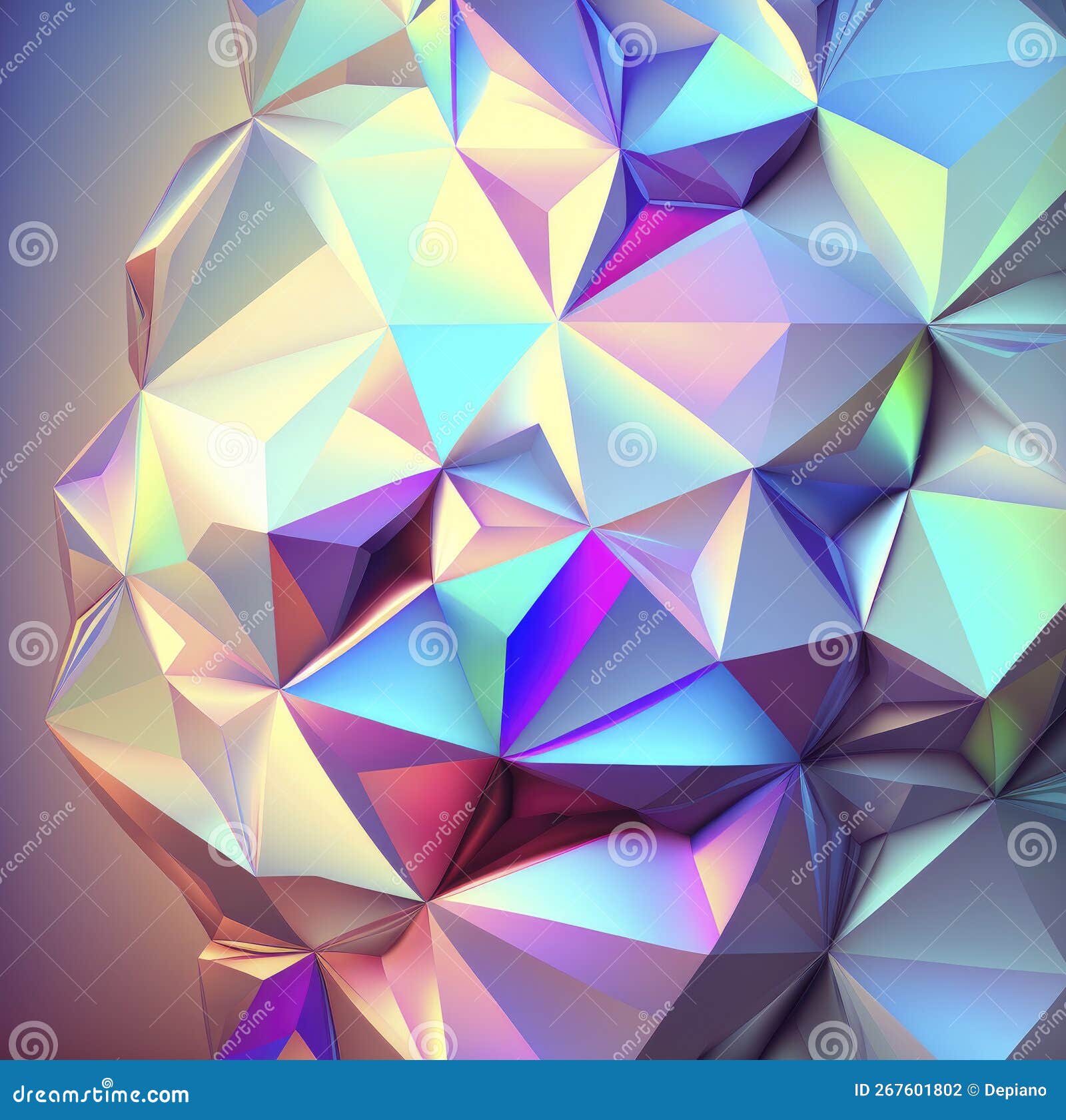 Abstract Sparkle Hologram Colorful Background, Futuristic Technology AI ...