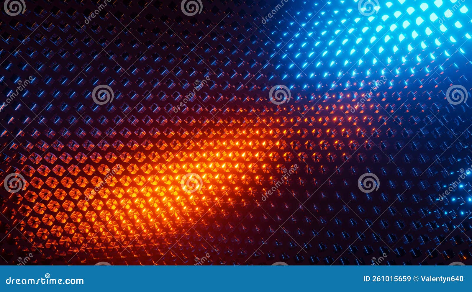 Abstract Sparkling Animated Background. 3D Rendering Illustration Stock ...