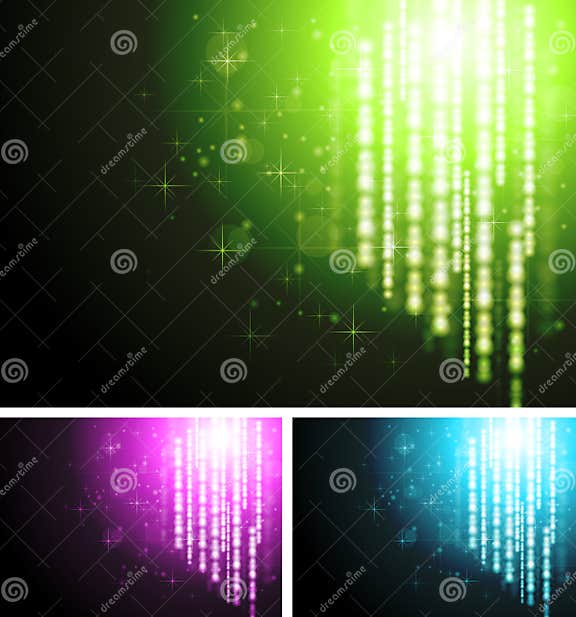 Abstract Sparkling Backgrounds Stock Vector - Illustration of color ...