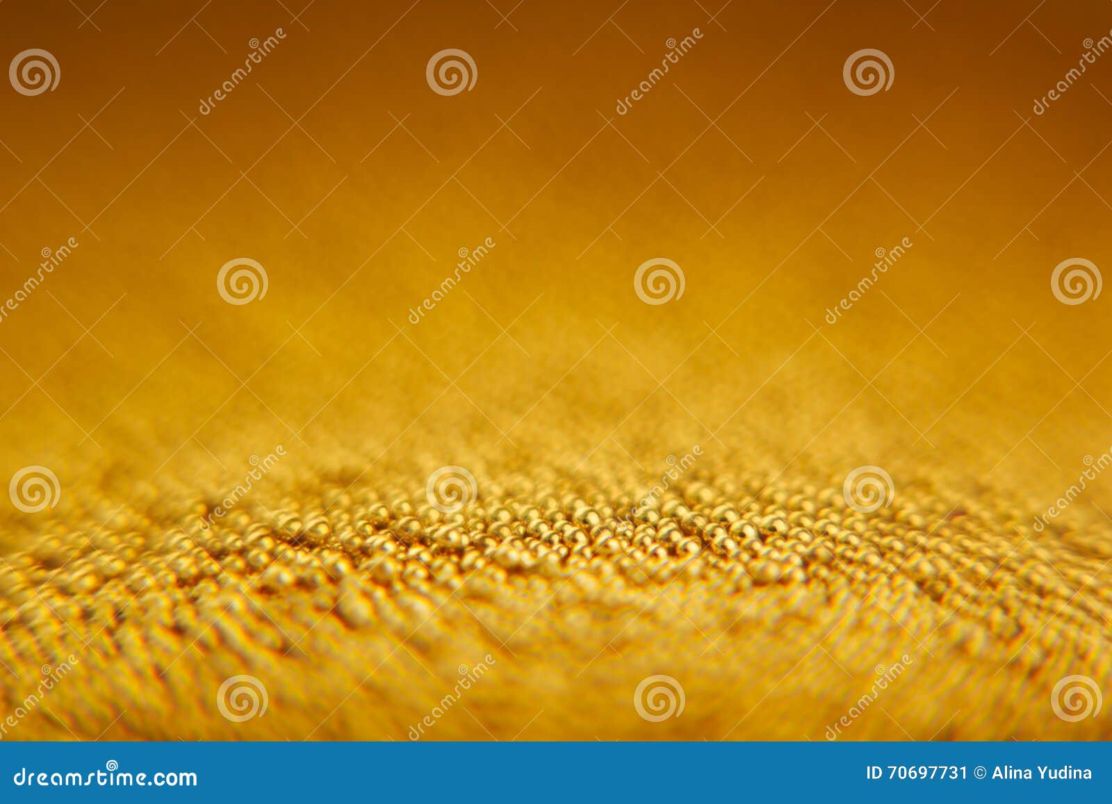 Abstract Sparkling Gold Background with Gold Balls. Stock Image - Image ...