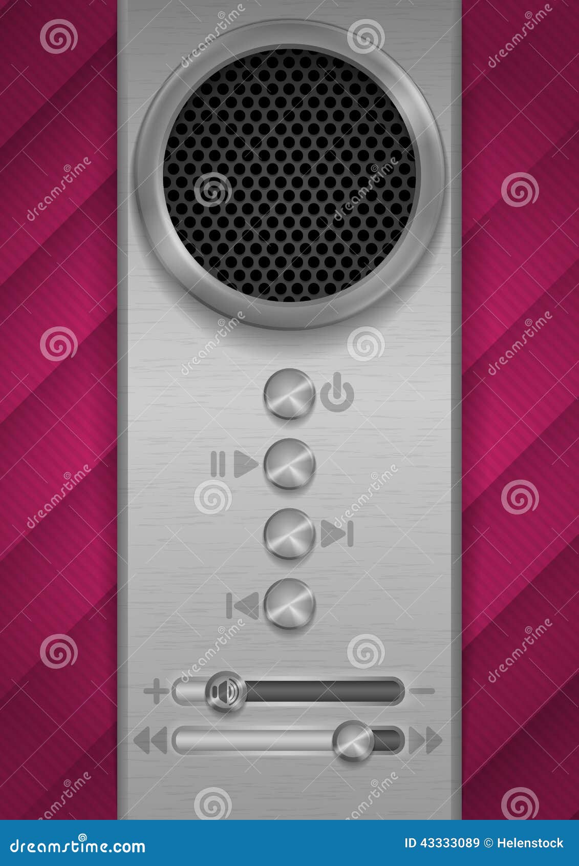 Abstract Speaker Concept Design. Stock Vector - Illustration of modern ...