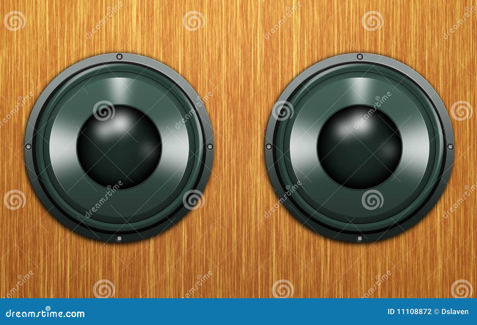 Abstract speakers stock illustration. Illustration of clear - 11108872