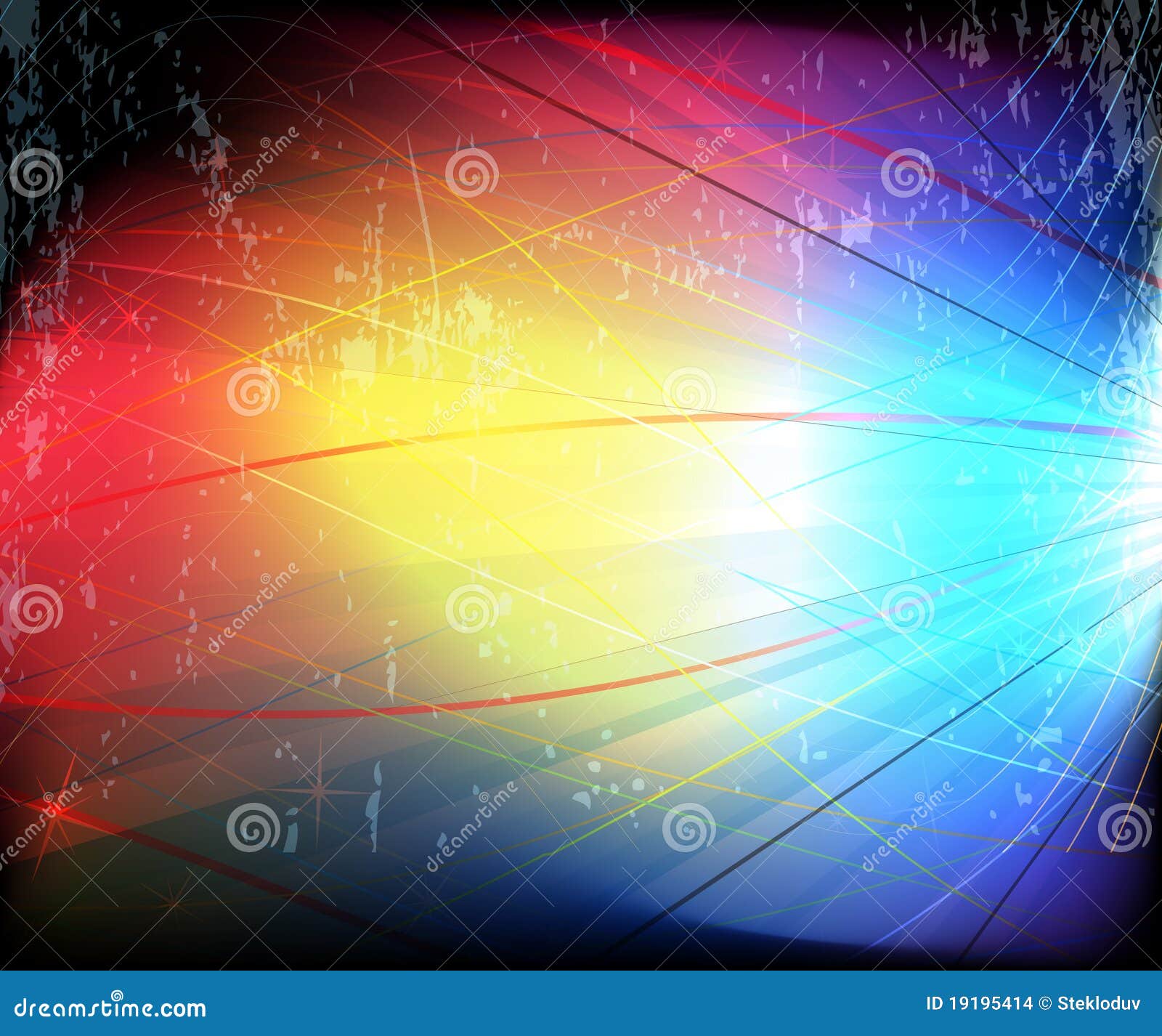 Abstract Spectral Background Stock Vector - Illustration of pink ...