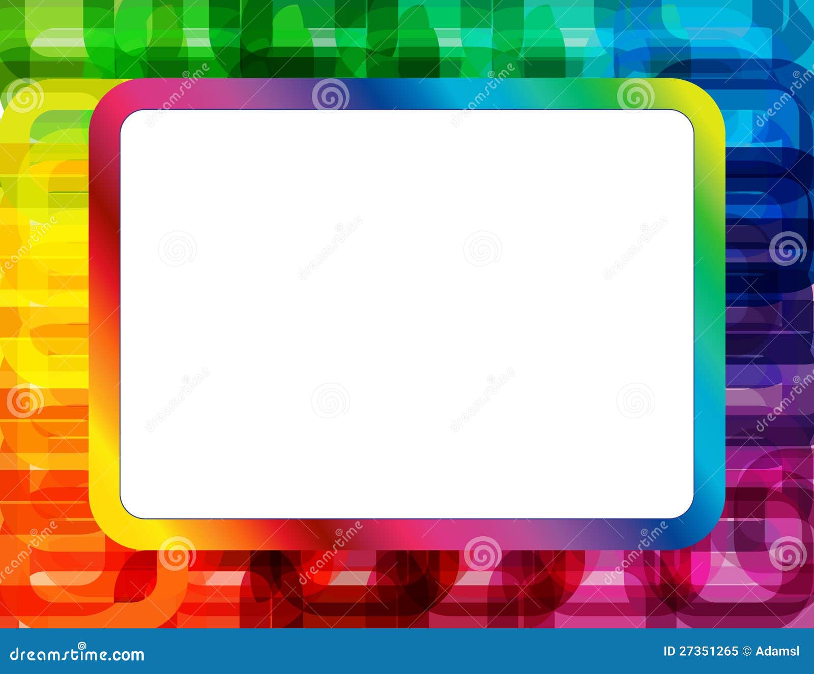 Abstract Spectrum Frame stock vector. Illustration of decorative - 27351265