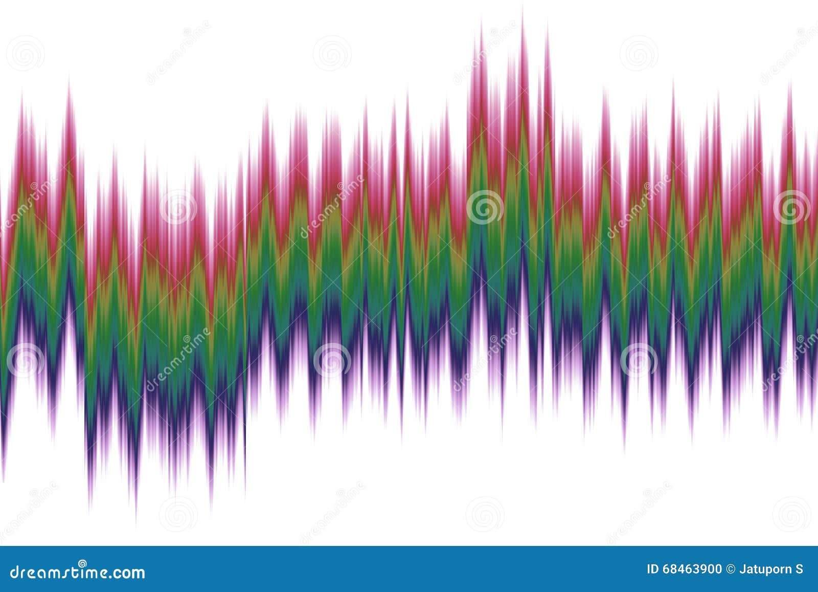 Abstract spectrum wave stock illustration. Illustration of black - 68463900