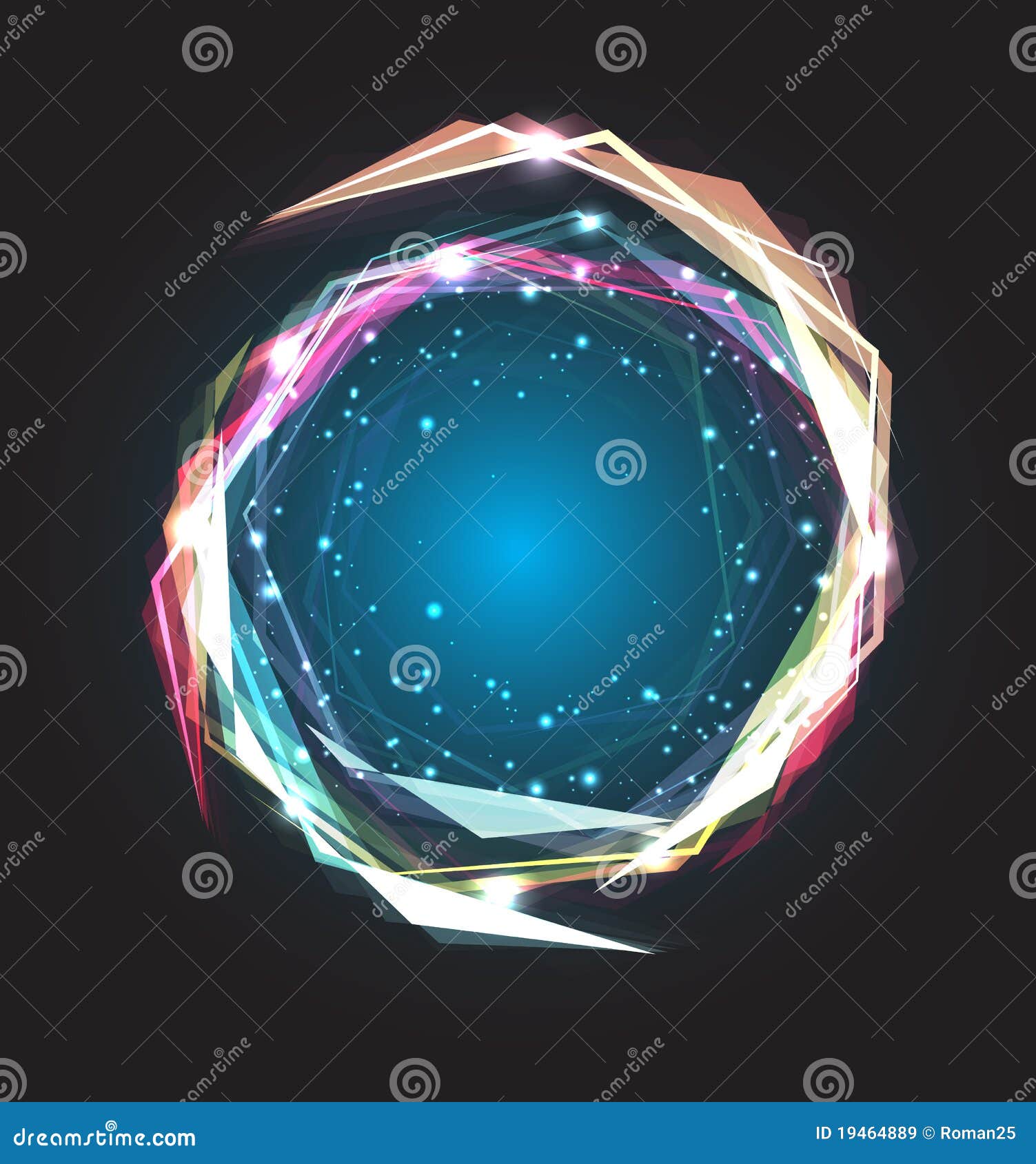 Abstract speech background stock vector. Illustration of blank - 19464889