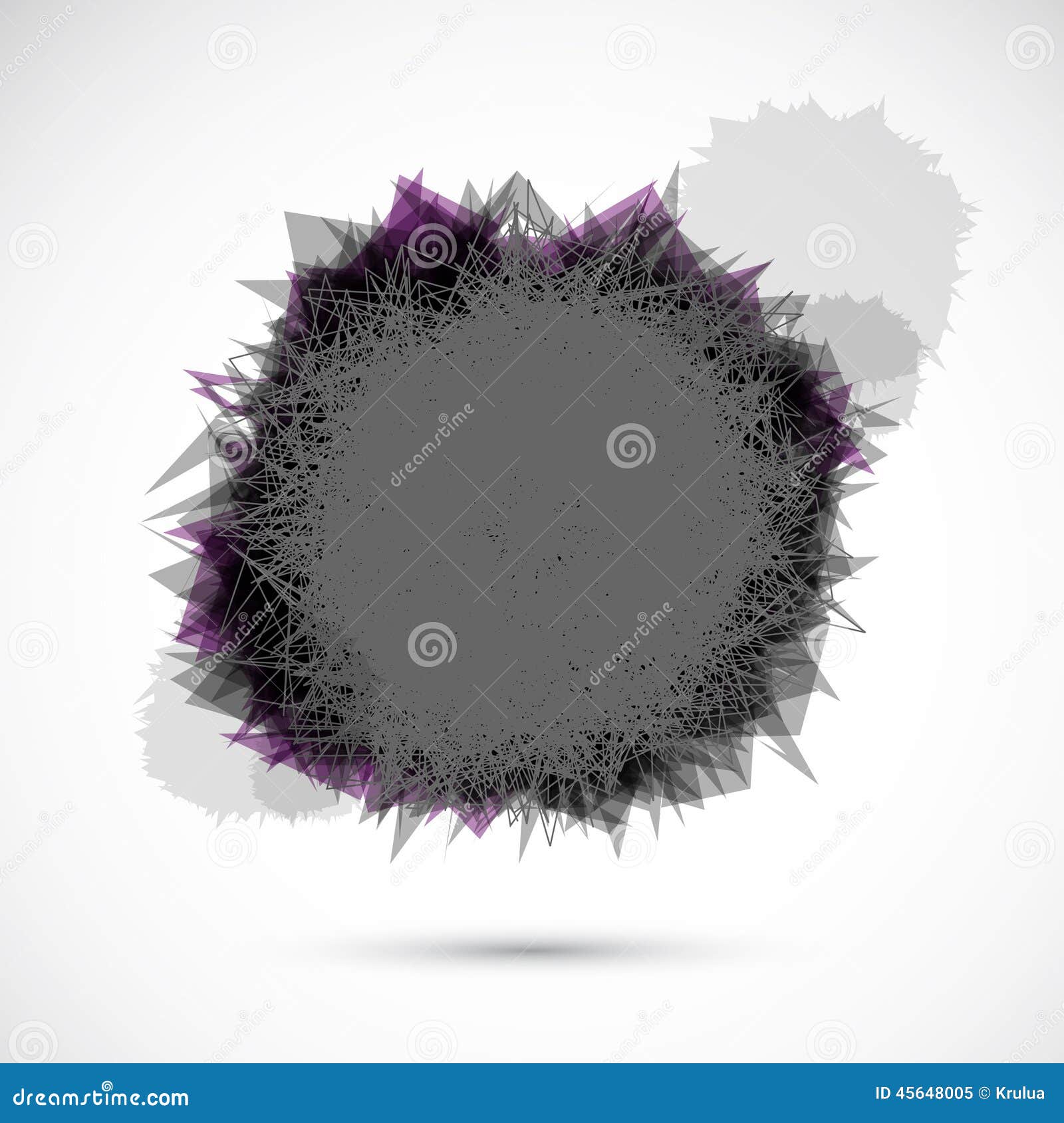 Abstract speech bubble. stock vector. Illustration of futuristic - 45648005