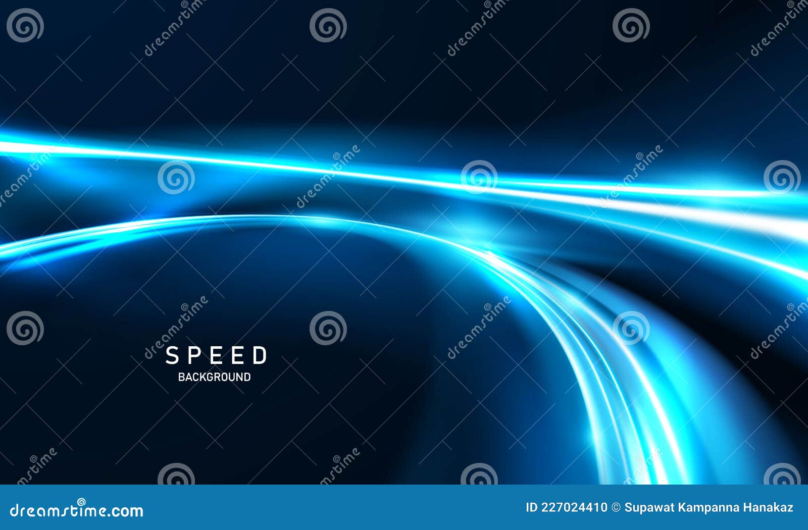 Abstract Speed Line Background Poster with Dynamic. Technology Network ...